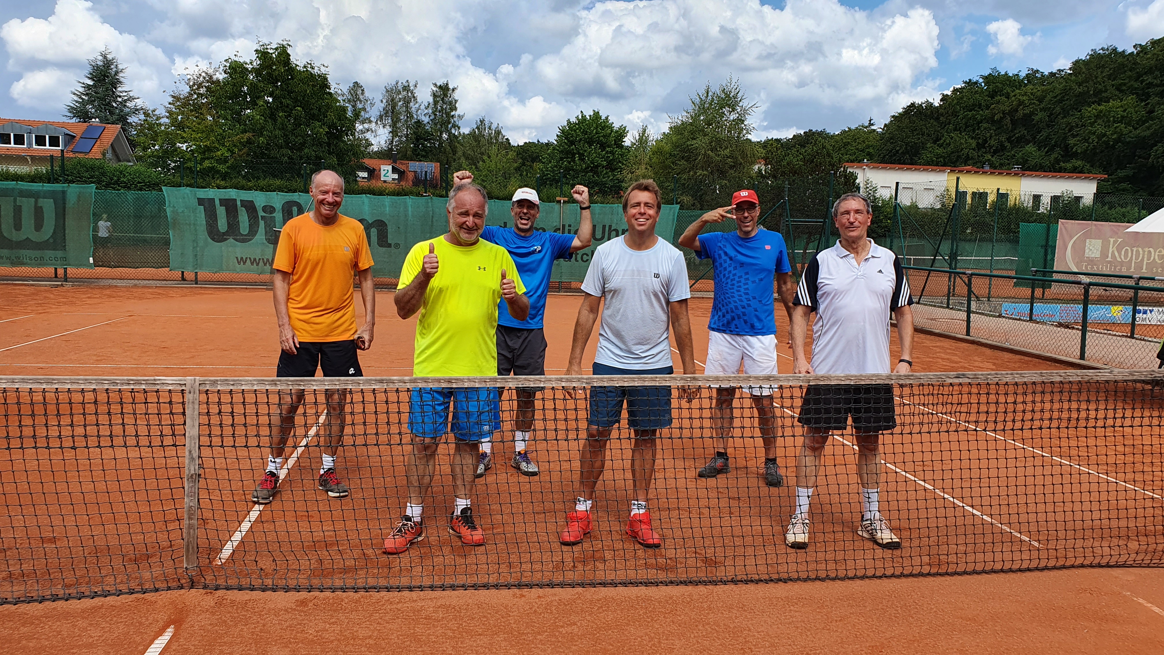 Bericht Medenspiel Herren 50: letztes Spiel – erster Sieg!